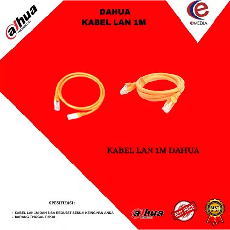Jual Kabel Lan Dahua Orange 1m Sesuai Pesanan Shopee Indonesia