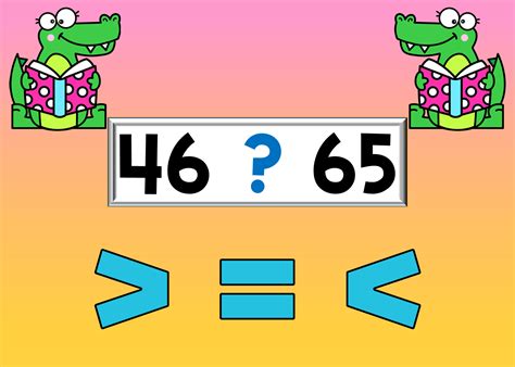 Hajar Tots How To Conquer Comparing Numbers To 100 A Swamp Safari With Cool Gators