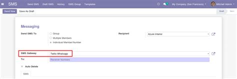 Odoo Twilio Whatsapp Integration Send Whatsapp Messages With Odoo