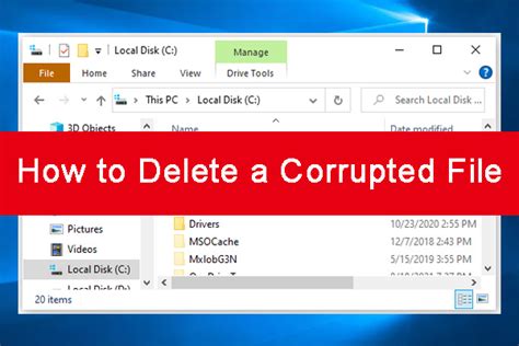 How To Delete A Corrupted File On Windows 1011 6 Easy Ways