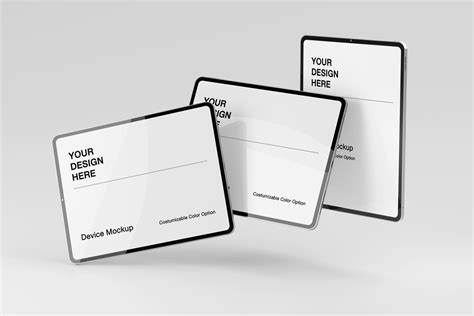 Tablet Device Mockup With Realistic Scene 36192843 Psd