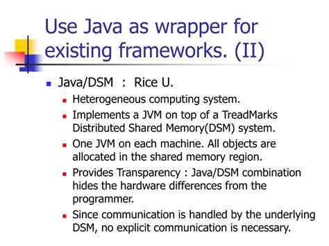 Ppt Parallel Computing And Message Passing In Java Powerpoint