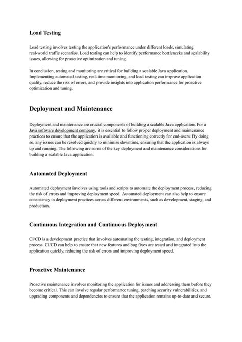 How To Build A Scalable Java Application Pdf Databases Computer