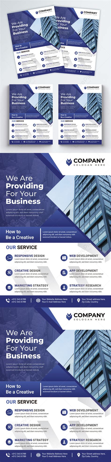 창의적이고 현대적인 기업 전단지 템플릿 이미지 사진 450161173 무료 다운로드