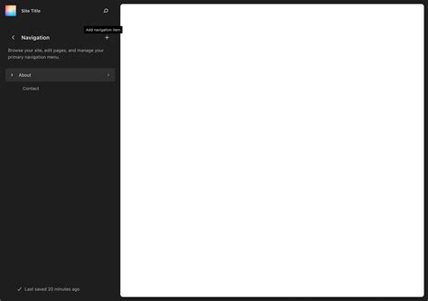 Iterate Browse Mode Navigation Sidebar · Issue 48665 · Wordpress