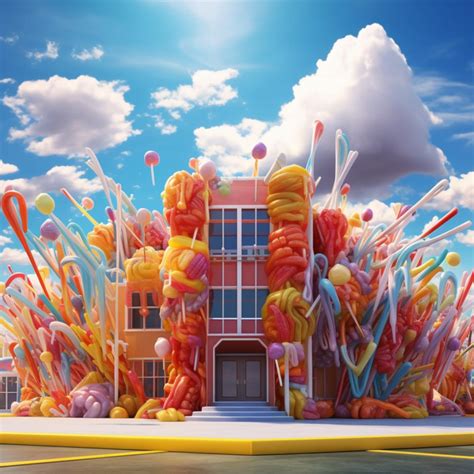 Ai Generated Candy Land Of Our Dreams Candy Favorites
