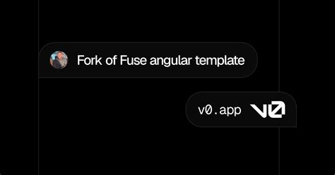 Fork Of Fuse Angular Template V0 By Vercel