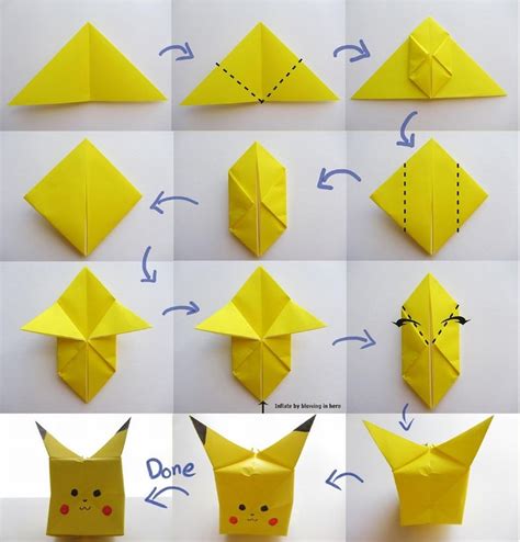 ОРИГАМИ игрушки из цветной бумаги А4 своими руками Фото обзор 10 шт