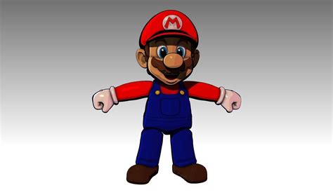 Mario Bros Flexi 3d Model 3d Printable Cgtrader