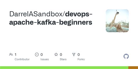 GitHub DarrelASandbox Devops Apache Kafka Beginners