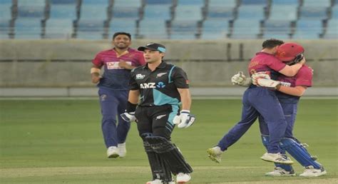 Waseem Leads Uae To Historic Win Over New Zealand