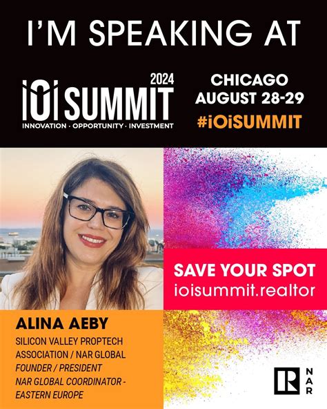 Alina Aeby On Linkedin Ioisummit2024 Nar Usa Global Proptech