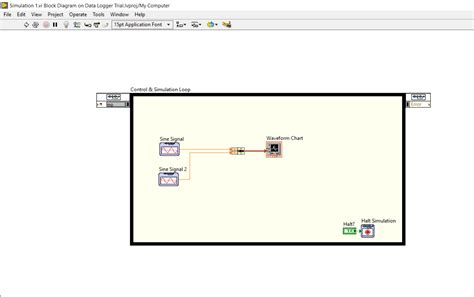 how to export data from waveform chart into excel automatically after stopping the execution