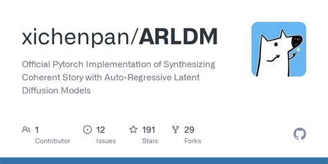 GitHub Xichenpan ARLDM Official Pytorch Implementation Of