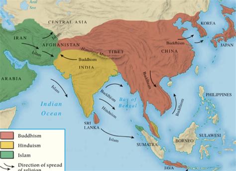 Hinduism Spread Map