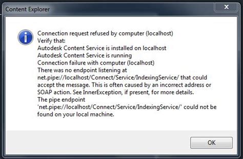 Error Connection Request Refused By Computer Localhost