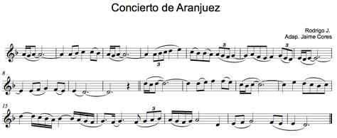 Partitura Piano Concierto Aranjuez Pdf Glasgram