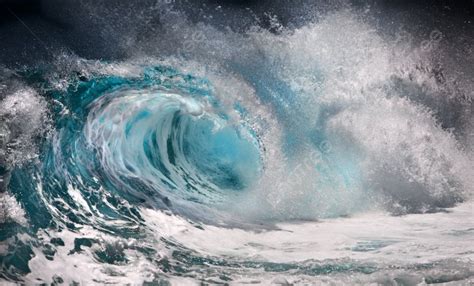 바다 물결 폭풍 폭풍우 치는 바다 사진 배경 및 무료 다운로드를위한 그림 Pngtree