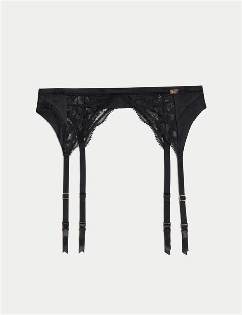 Silk And Lace Suspenders Rosie Mands