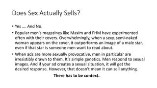 Sex In Advertisement PPT