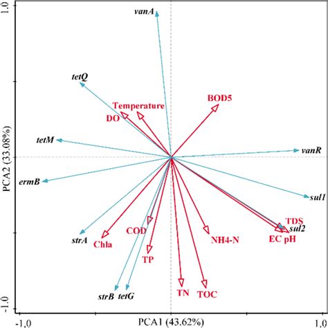 Principal Component Analysis Between Args And Physicochemical Download Scientific Diagram