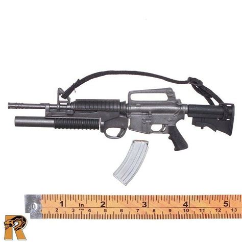 Modern Force Recon M16 Rifle W Launcher 16 Scale 21 Toys Action