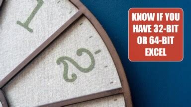 Know If You Have Bit Or Bit Excel Excel Tips MrExcel Publishing