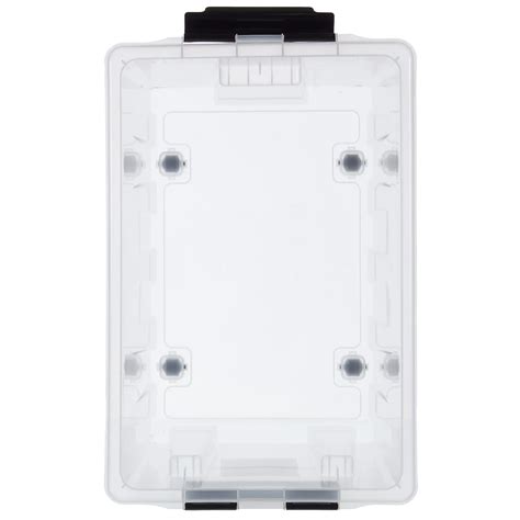 Контейнер Rox Box 58x39x35 см 70 л пластик с крышкой и роликами цвет ...