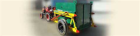 Garbage Container Carrier Garbage Container Loader From Kishan Equipments Manufacturer
