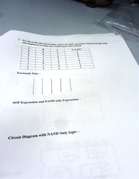 Get Answer 2 For The Truth Table Given Below Derive The Sop