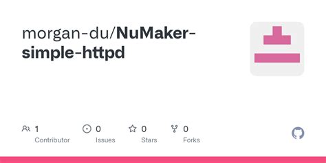 GitHub Morgan Du NuMaker Simple Httpd