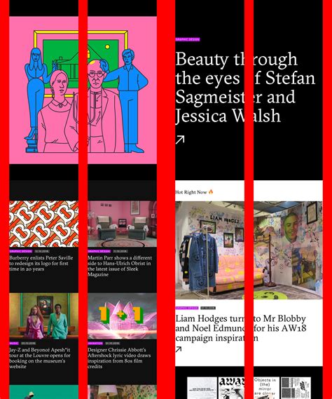 Dribbble Split Layout By Ana Saka