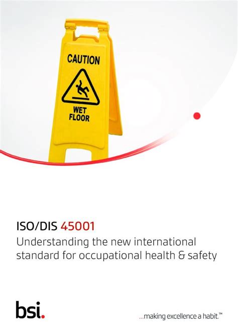 pdf iso dis 45001 bsi group · high level structure hls that brings a common framework to