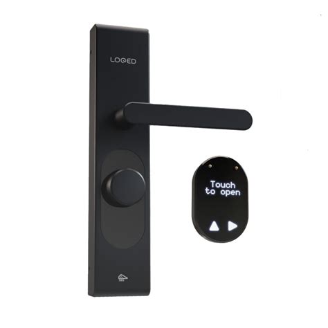 Loqed Touch Smart Lock Black Edition Black Loqed Black