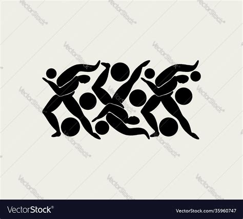 Hand Drawn Flat Naked Women Isolated Creative Vector Image
