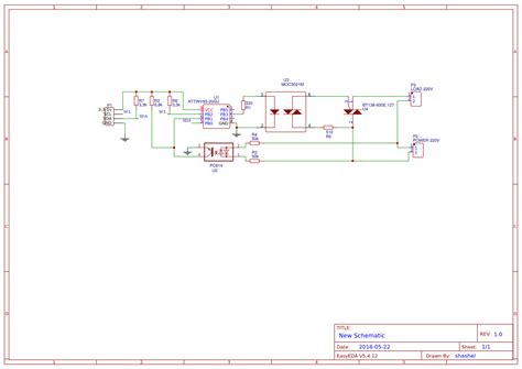 I2c Dimmer On Attiny85 Platform For Creating And Sharing Projects Oshwlab