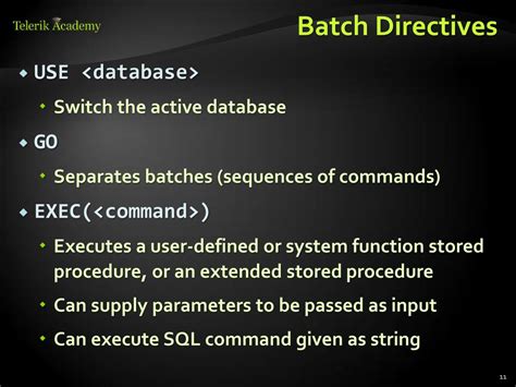 Ppt Transact Sql T Sql Powerpoint Presentation Free Download Id