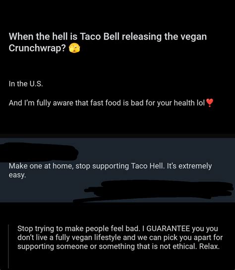 Stop Making Me Feel Bad Rvegancirclejerk