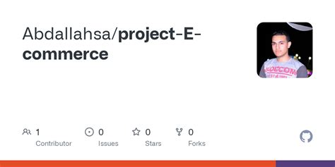GitHub Abdallahsa Project E Commerce