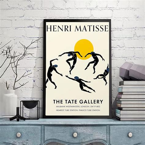 The Dance Henri Matisse Exhibition Postercanvas Wall Artgiclee