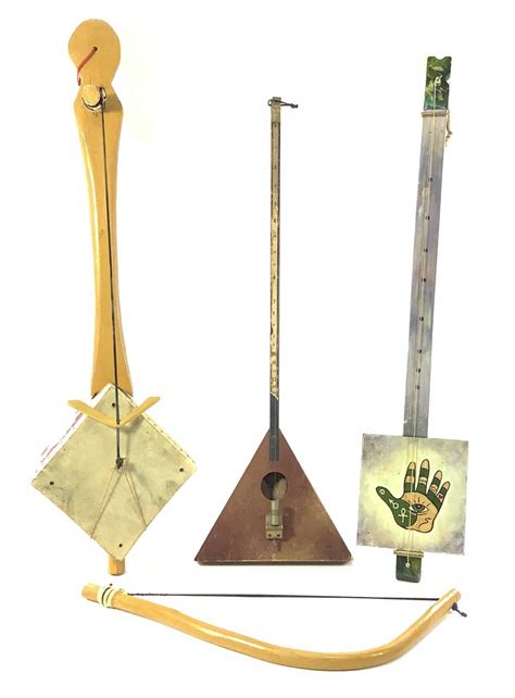 Lot 3 Ethnic Stringed Instruments