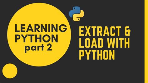 Learning Python Part 2 Extract Csv File And Load Into Mysql