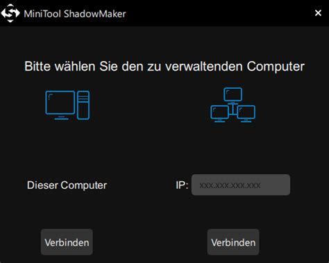 So Führen Sie Remote Sicherung Mit Minitool Shadowmaker Durch Minitool