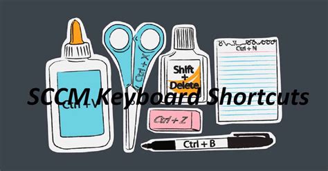 Configmgr Cb Console ⌨keyboard Shortcuts Sccm