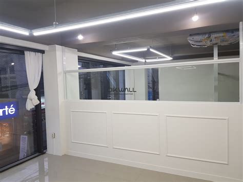 목공 및 샤시 유리 칸막이 유리칸막이 오케이칸막이