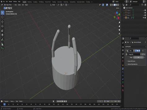 Animation Blender Geometry Nodes Increase Angle Along Curve Blender