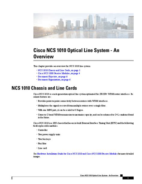 Cisco Ncs 1010