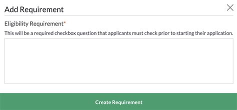 How Do I Create And Assign Eligibility Requirements Acceptd Guides