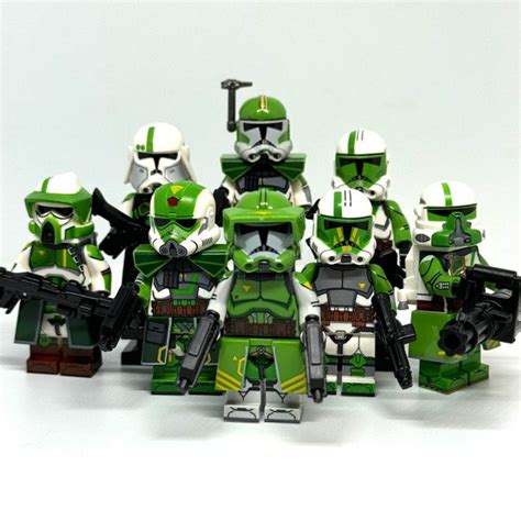 Doom Squad Clone Trooper Minifigure Pack Of 8