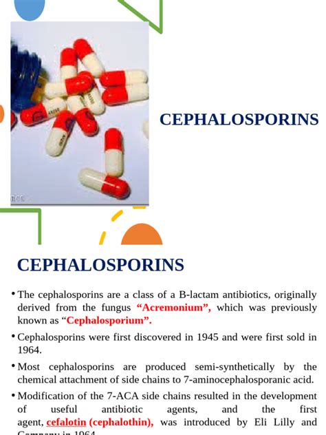Cephalosporins Pdf Antibiotics Microbiology